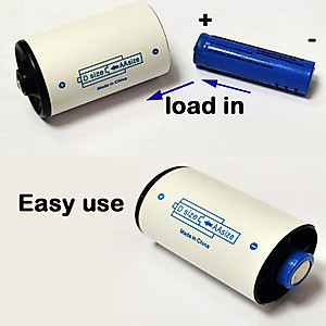 LampVPath (Pack of 12) 1AA to 1D Size Battery Adapter Case, AA to D Size Spacers, AA to Size D Battery Adapter Converter Case