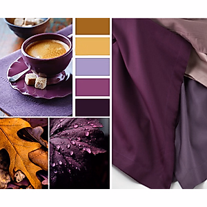 Solid Color Egyptian Cotton Duvet Cover Luxury Bedding Set High Thread Count Long Staple Sateen Weave Silky Soft Breathable Pima Quality Bed Linen (Queen, Deep Plum)