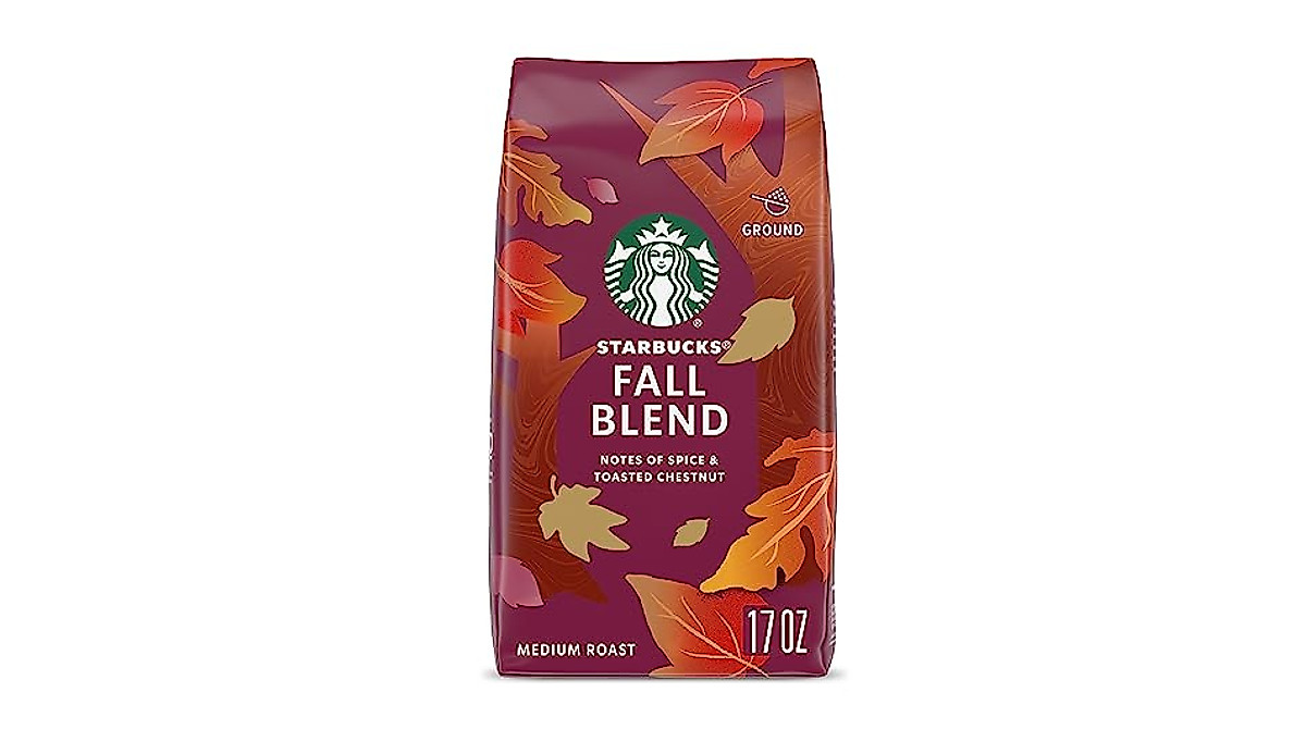 Starbucks Ground Coffee, Fall Blend Medium Roast Coffee, 100% Arabica ...