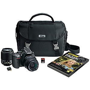 Nikon D5200 Digital SLR with 18-55mm & 55-200mm Non-VR Lenses (Black) (Discontinued by Manufacturer)