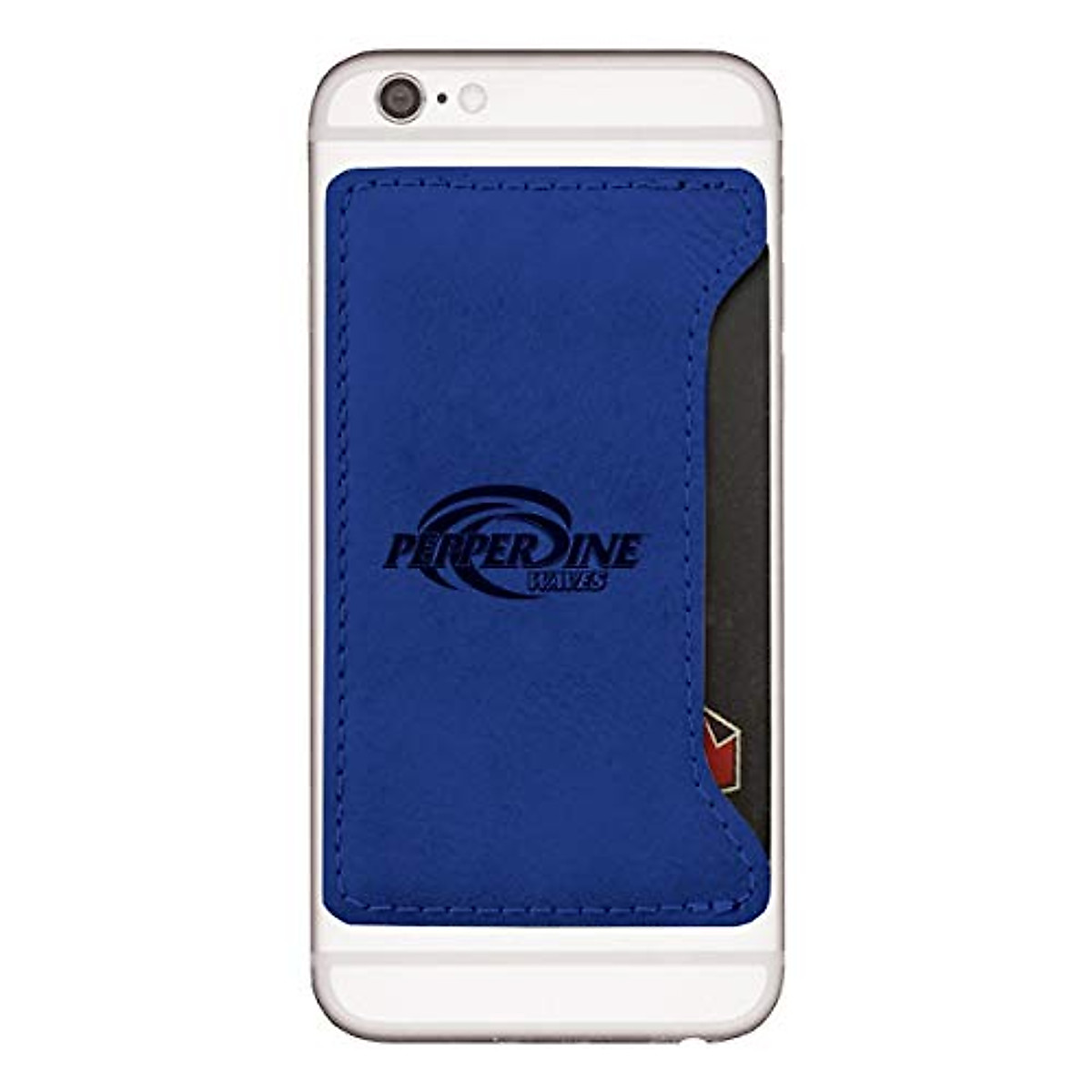 Cell Phone Card Holder Wallet - Pepperdine Waves