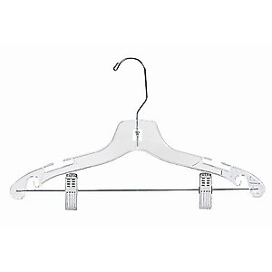 Only Hangers 14" Children's/Teens Plastic Suit Hanger - Pack of 25