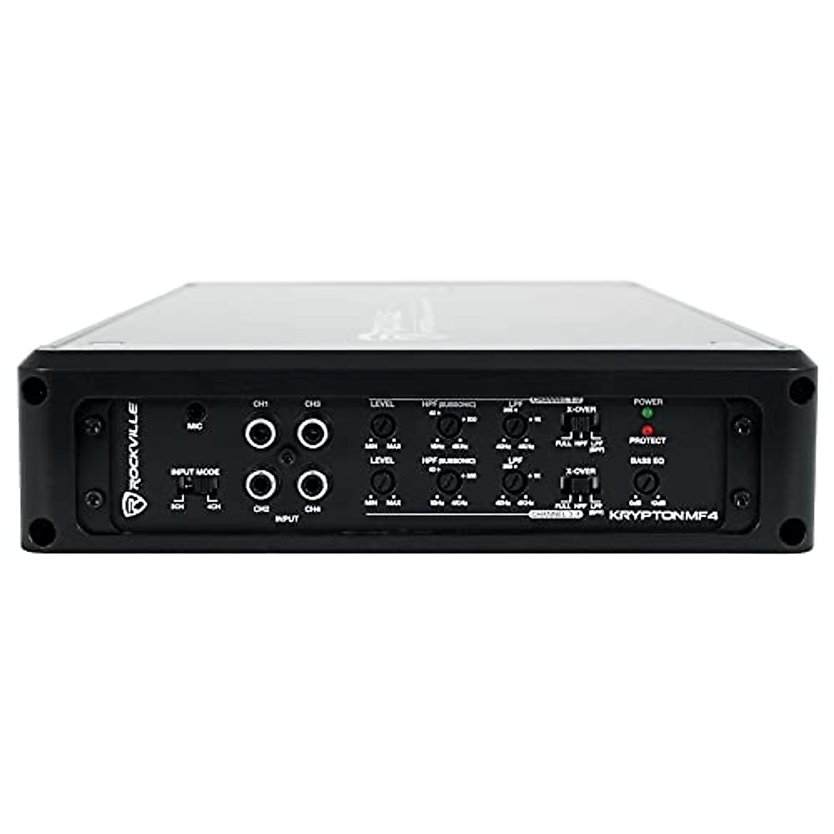 Rockville Krypton MF4 2400w Peak / 600w RMS 4 Channel Marine Amplifier Boat Amp