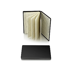 AppleTofu Magnetic Address Book - Tiny Address Book - Magnetic Phone Number Book - Pocket Address Book - Wallet Size Address Book, 21 Pages, 9 Lines - Keep Contact Info Handy All Time, Set of 2