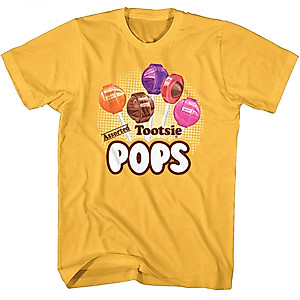Tootsie Roll Tootsie Pops Ginger Adult T-Shirt Tee