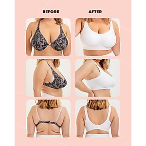 SHAPERMINT Bras for Women - Bras for Women no Underwire, Bralettes for Women Plus Size, Wireless Push up Bra