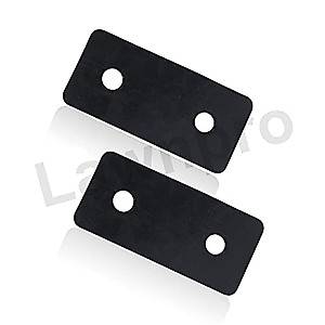 2-Pack ARP2101 Steel Auger Rubber Paddles Compatible with 21'' Snow Blower SNT2110/SNT2114, Black