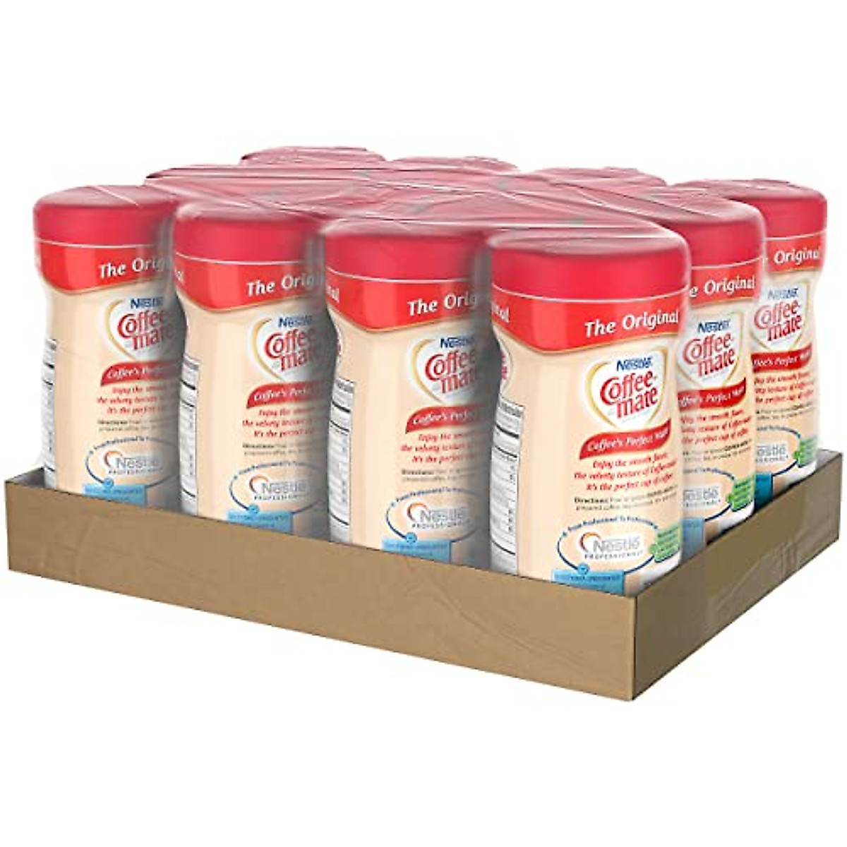 Nestle Coffee mate Coffee Creamer, Original Lite, Non Dairy Powder Creamer, 11 Ounces (Pack of 12)