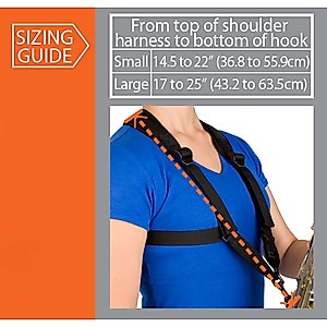 Pro Tec Protec Saxophone Harness with Deluxe Metal Trigger Snap-Size: Small, Model A306SM