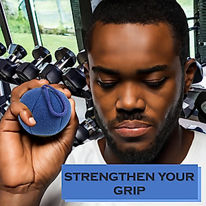 Bed Buddy Stress Ball and Grip Strength Trainer - Stress Relief Toy and Hand Grip Strengthener, Microwavable for Heat Therapy