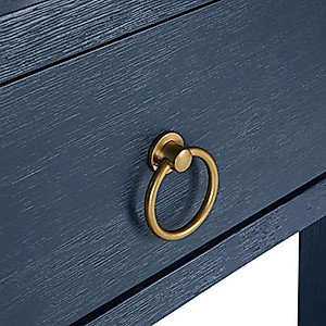 Safavieh Home Collection Johni Navy and Gold 5-Shelf Storage Etagere