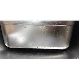 Incoc Stainless Steel Basin Bucket Dishpan Dish Washing Bowl Basket Portable Tub Rack (Large)