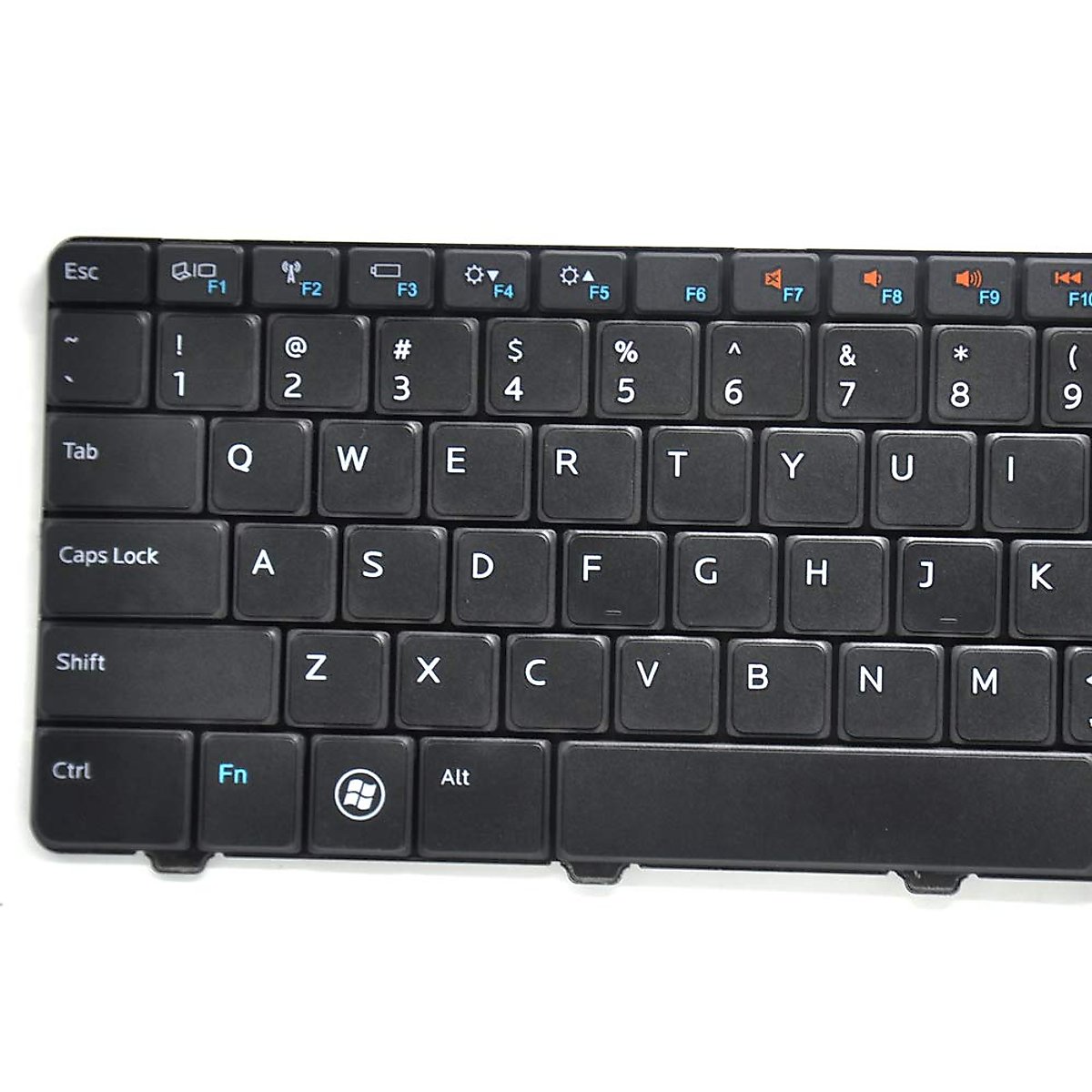 Padarsey Replacement Keyboard Compatible with Dell Inspiron 15R 5010 M5010 M501R N5010 Series Black US Layout, Compatible Part Number 09GT99 NSK-DRASW 96DJT 096DJT NSK-DRASW