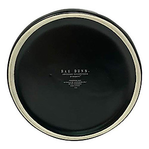 Rae Dunn Cookie Canister - Artisan Collection By Magenta - Beautiful Black Rae Dunn Cookie Canister - Large LL Font White Letters Spelling "COOKIES".