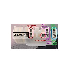 KIOTI Radio Wire Pigtail Harness Part # TR-1500 NX RX DK CK Connector CD In Dash Stereo Plug Orange Tractor