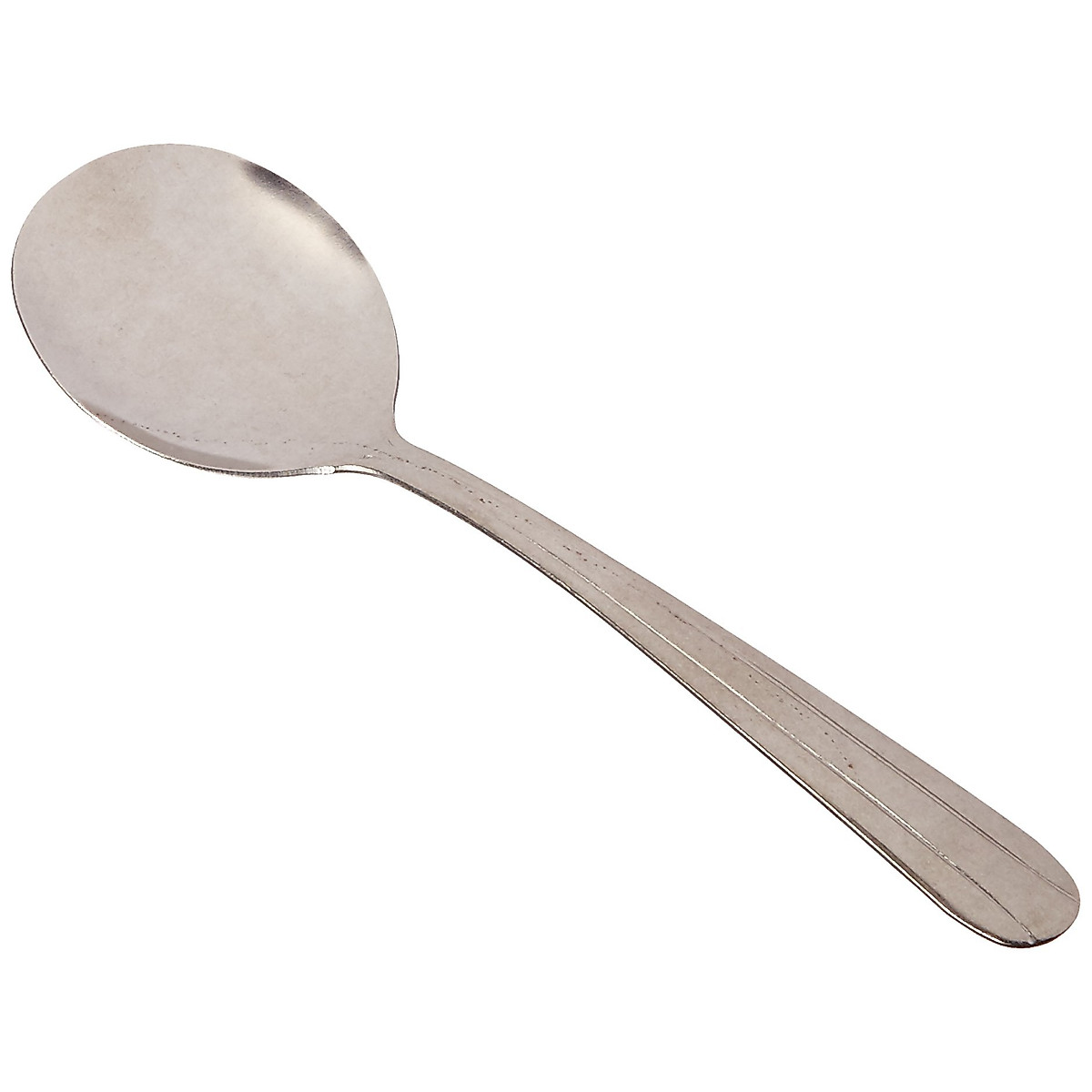 Winco 12-Piece Dominion Bouillon Spoon Set, 18-0 Stainless Steel,Silver