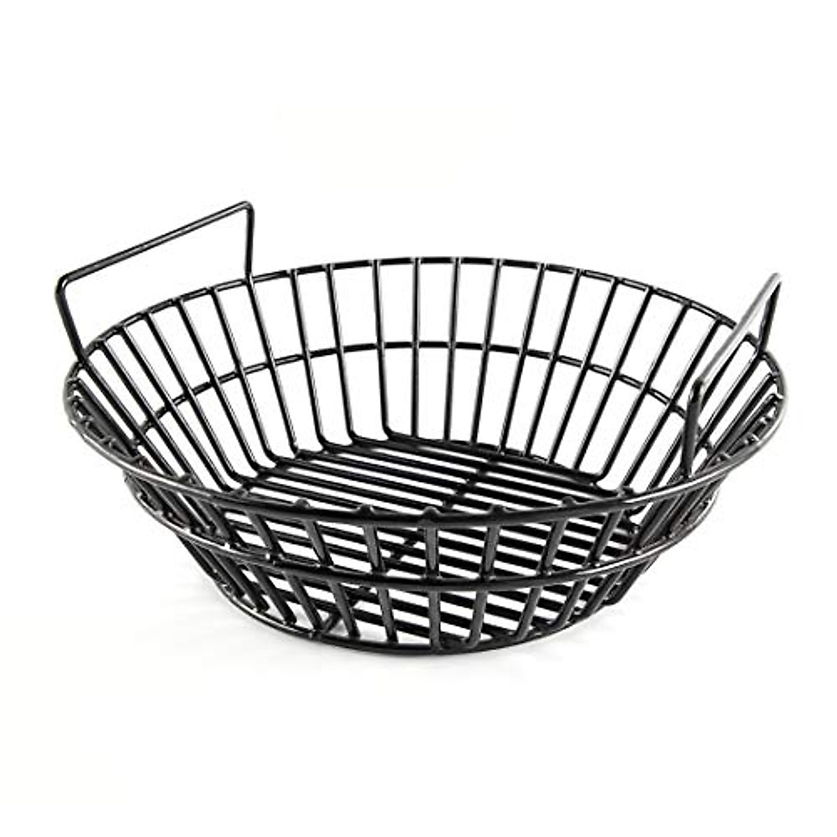 Porcelain Steel Charcoal Ash Basket Fits for Large Big Green Egg Grill, Kamado Joe Classic, Pit Boss, Louisiana Grills, Primo Kamado Grill and Large Grill Dome