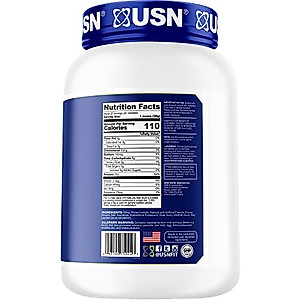 USN Supplements Zero Carb IsoPro 100% Whey Protein Isolate Powder - Keto Friendly, Sugar Free and Low Calorie, WheyTella, 1.7 Pounds