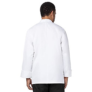 Chef Works Unisex Sustainable Le Mans Chef Coat, White, Large