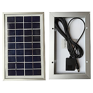 GutReise Portable Solar Powered LED Energy System Kit,E27 LED Bulb E27 Base,Generation System Outdoor Small DC Solar Panels Charging Generator Power Emergency Situation 4.5Ah/6V