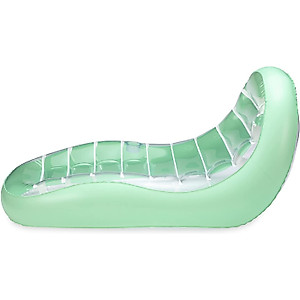 Funsicle 4.8 ft BodyHug Inflatable Lounge Chair with Cup Holder