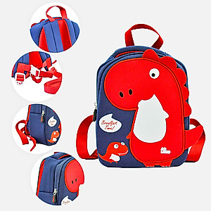 Toddler Backpack with Leash for Kids Boys Girls Preschool Kindergarten Best Gift