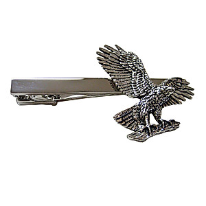 Hawk Eagle Falcon Bird Square Tie Clip