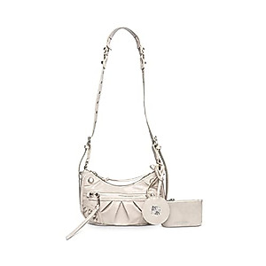 Steve Madden Glowing Crossbody with Mirror, Bone