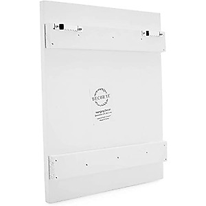 Decorae Wooden Funny Bathroom Signs (Set of 3); Cute Humorous Wall Art Each 10 x 8 Inches