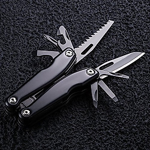 Bundle of 2 Items - Multitool with Knife and Pliers - Utility Set of Mini Tools for Everyday Use - Camping Knives - CSGO Karambits for Men and Women - Best for Hiking Survival Hunting Fishing - Gifts