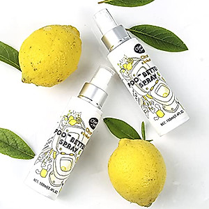 Clean-n-Fresh Toilet Spray, 7 Fl.oz Poo Spray | Up to 800+ Uses, 100% Natural Plant Essential Oil Citrus Scent, Bathroom Deodorizer…