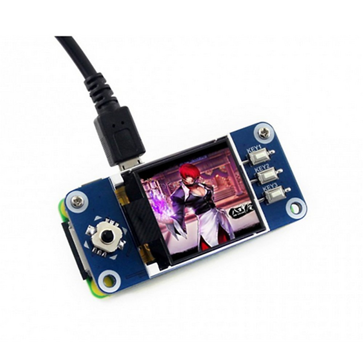 1.44 inch LCD Display HAT for Raspberry Pi 2B/3B/4B/Zero/Zero W 128x128 Pixels SPI Interface @XYGStudy