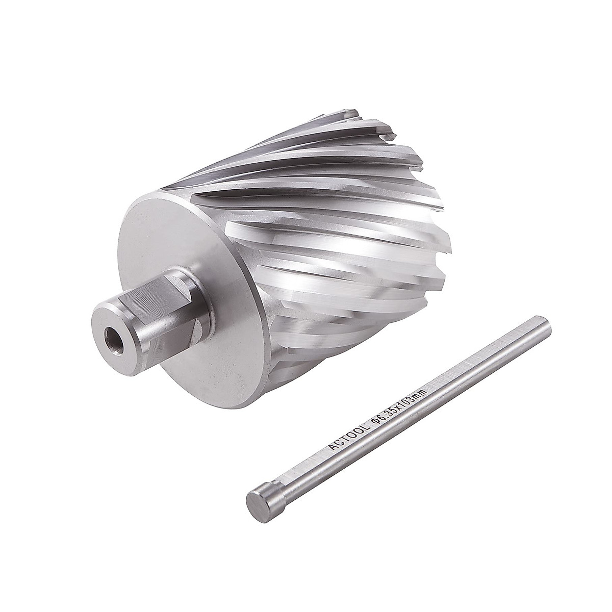 ACTOOL 2-1/4" Diameter × 2" Depth of Cut HSS ANNULAR Cutter with 3/4'' Weldon Shank