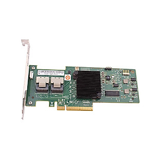 LSI 9240-8i 6Gbps SAS Raid Card, HBA FW:P20 9211-8i IT Mode for ZFS FreeNAS unRAID 2* SFF SATA RAID Controllers
