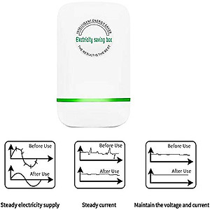 Fantasyon,2 Pack Power Saver, Energy Saver, Household Power Saver, Power Saving and High Efficiency US Plug 90V-250V 30KW
