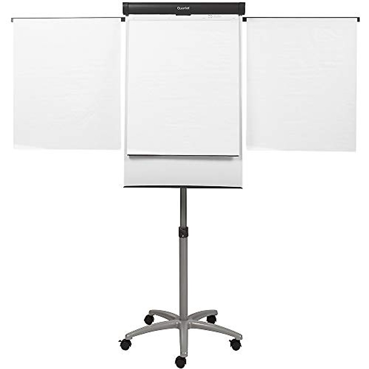 Quartet Easel, Magnetic Whiteboard/Flipchart, 3' x 2', Compass Mobile Presentation, Graphite Frame (ECM32EU)