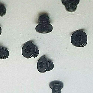 12x Small Black T5 Torx Screws M2x2mm Laptop Notebook New M2*2L+0.5 (3,0.4)