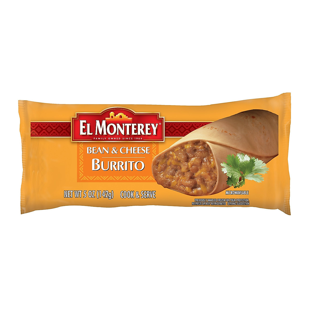 Ruiz El Monterey Bean and Cheese Burrito, 5 Ounce -- 24 per case.