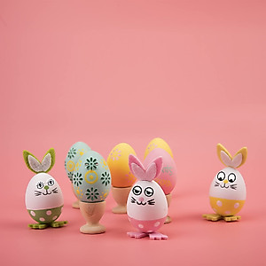 BLMHTWO 2000 Pieces Eye Stickers Large Googly Eyes Self Adhesive Stickers Labels Black White Cartoon Wiggle Eye Stickers Eyeball Stickers for DIY Crafts Scrapbook Notebook Party Favor