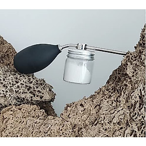 Diatomaceous Earth Applicator Garden Puffer Duster Powder Duster（Comprises a Shovel, a Hopper and a Powder Sprayer）