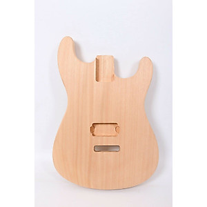 Electric Guitar Body Blank Mahogany Wood Unfinished Solid Body Electric Guitar DIY Guitar Wood timber Electric Guitar Body Unfinished
