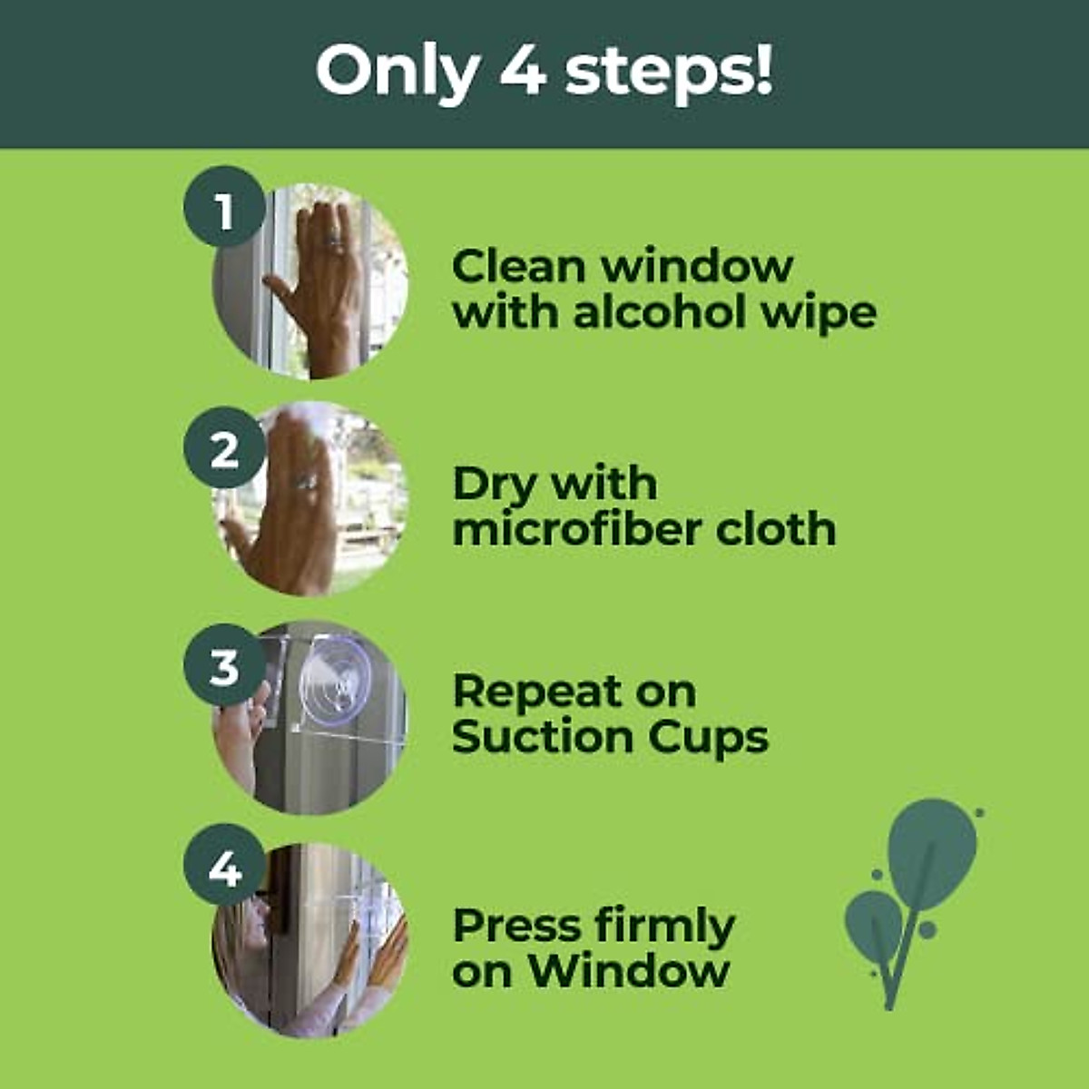 Window Garden Veg Ledge - Window Shelf for Plants, Clear Acrylic Shelves - Suction Cup Indoor Plant Holder - Glass Window Sill Extender for Microgreens Kit, Seed Starter Pots, Planters (1 Pack)