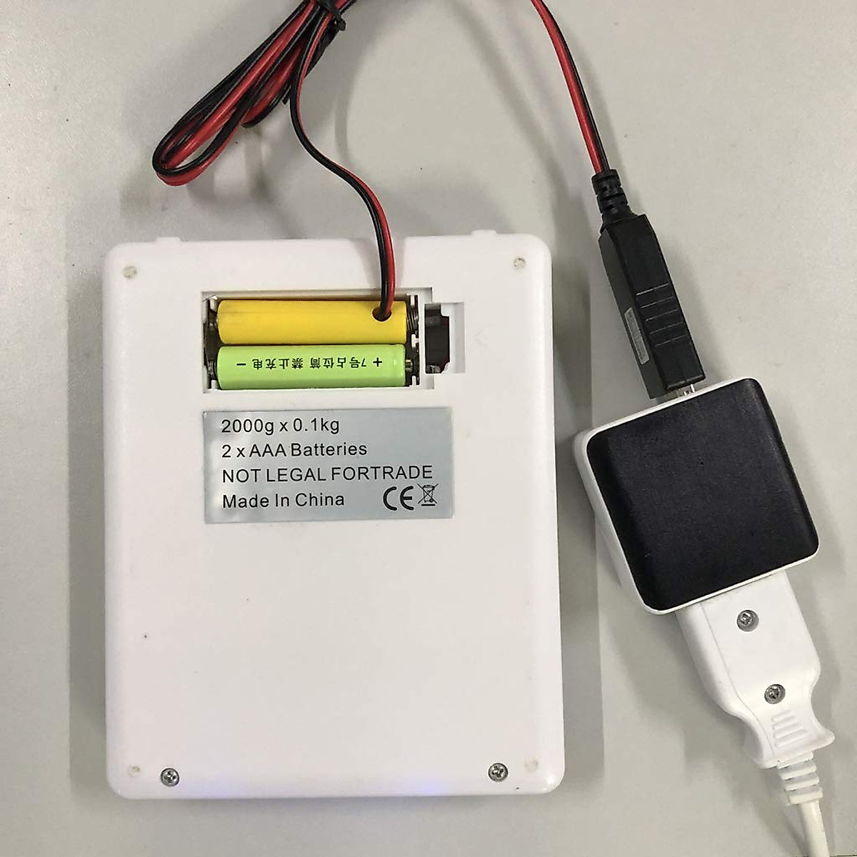 LR03 AAA Battery Eliminator 2m USB Power Supply Cable Replace 1 to 4pcs AAA Battery for Electric Toy Flashlight Clock (4.5v)