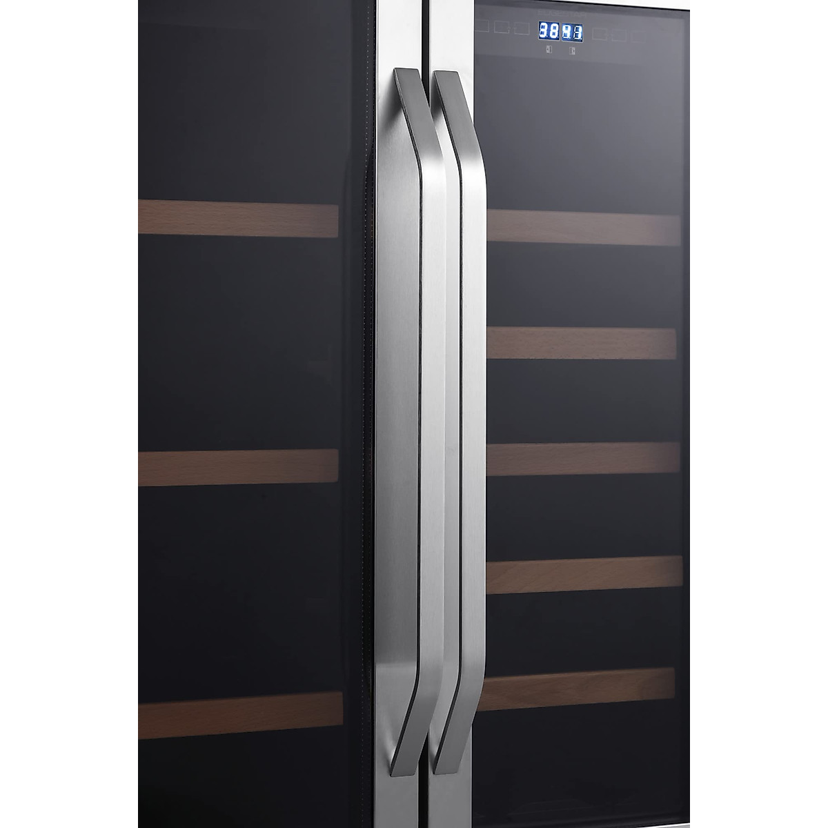 EdgeStar CWB1760FD 24 Inch Built-In Wine and Beverage Cooler with French Doors