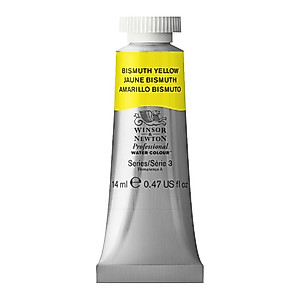 Winsor & Newton Professional Watercolor, 14ml (0.47-oz) Tube, Bismuth Yellow