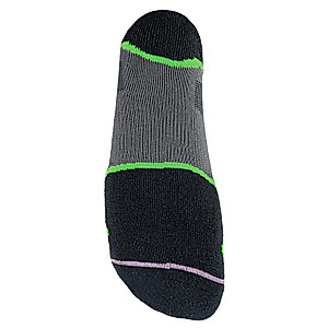 1000 Mile Standard Fusion Running, Black/Green, L