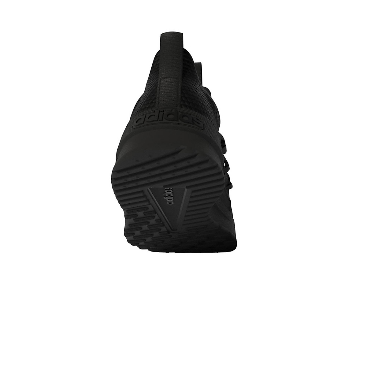 adidas Lite Racer Adapt 5.0 Running Shoe, Black/Black/Grey, 4 US Unisex Big Kid