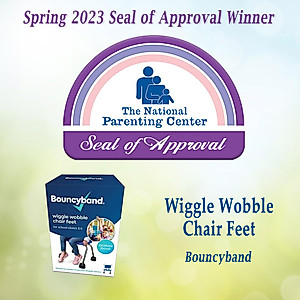 Bouncyband Wiggle Wobble Chair Feet - Transform a Standard School Chair into a Wobble Chair