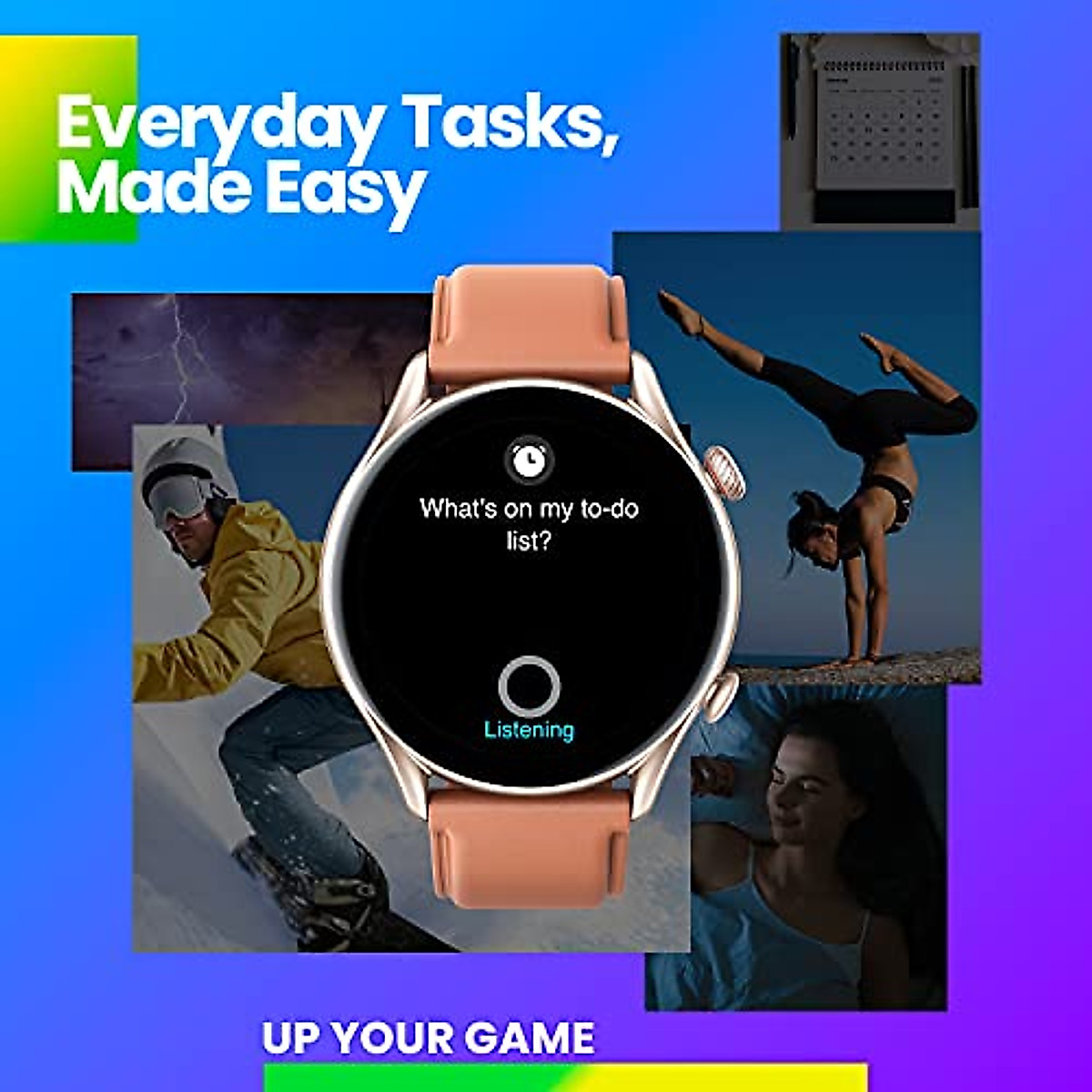 Amazfit GTR 3 Pro Smart Watch for Men,12-Day Battery Life, Alexa Built-in, Bluetooth Call & Text, GPS & 150 Sports Modes, 1.45”AMOLED Display, Fitness Watch with SpO2 Heart Rate Tracker, Black