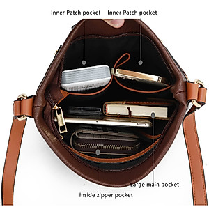 MKF Collection Crossbody Bags for Women Purses, Ladies Medium Over the Shoulder Side Messenger Bag By Mia K